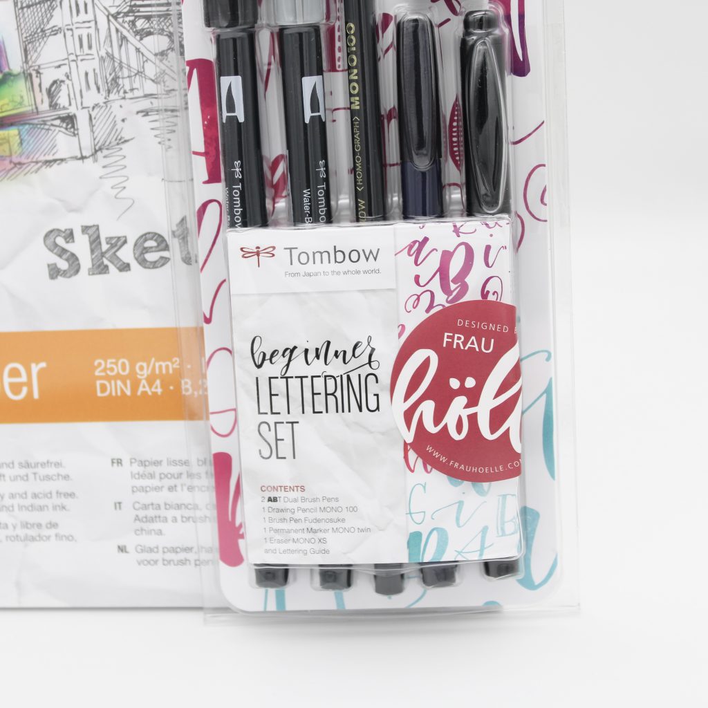 Tombow Lettering-Set – Papierwelt | Schreibwaren und Bürobedarf